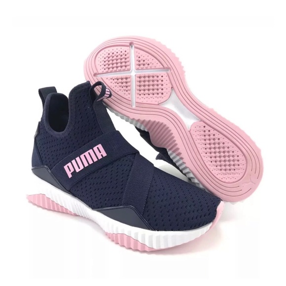 Puma | Shoes | Puma Womens Defy Mid Core Peacoat Pink Shoes | Poshmark